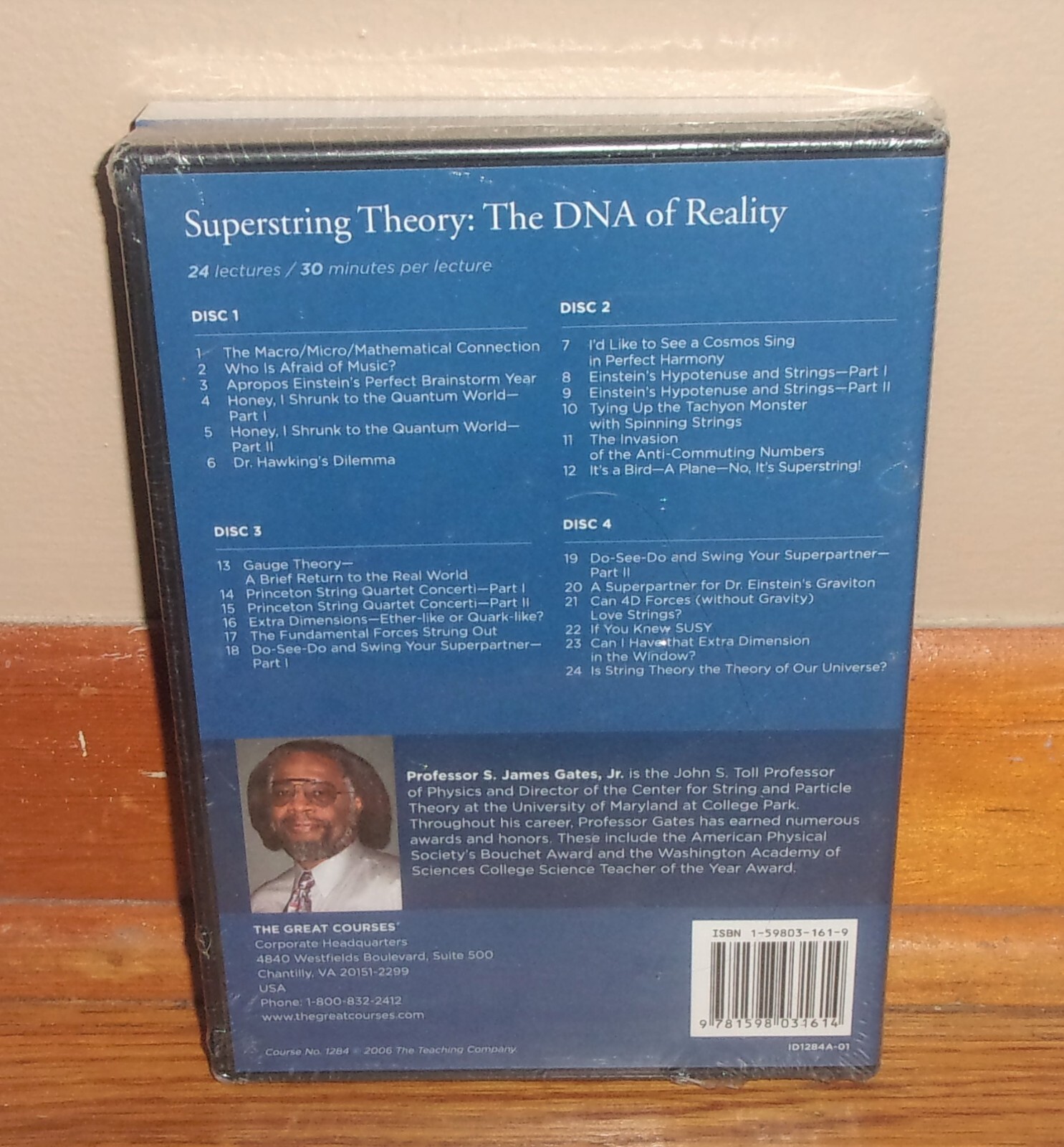 SUPERSTRING THEORY-The DNA of Reality-GREAT COURSES-4 DVD, Book-NEW, SEALED! | eBay
