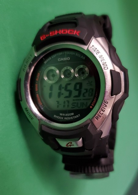 Casio G-shock Gw-500a Men Tough Solar Digital Watch 2688 Module Wave ...