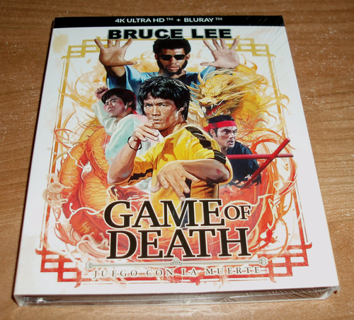Jeu Avec La Mort (GAME OF DEATH) 4K UHD + Blu-Ray Slipcover Neuf BRUCE ...