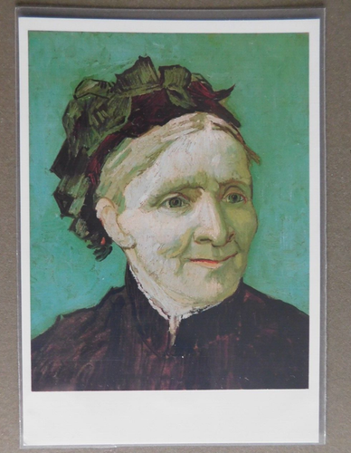 Portrait of the Artist's Mother - by Vincent van Gogh - unposted Art ...