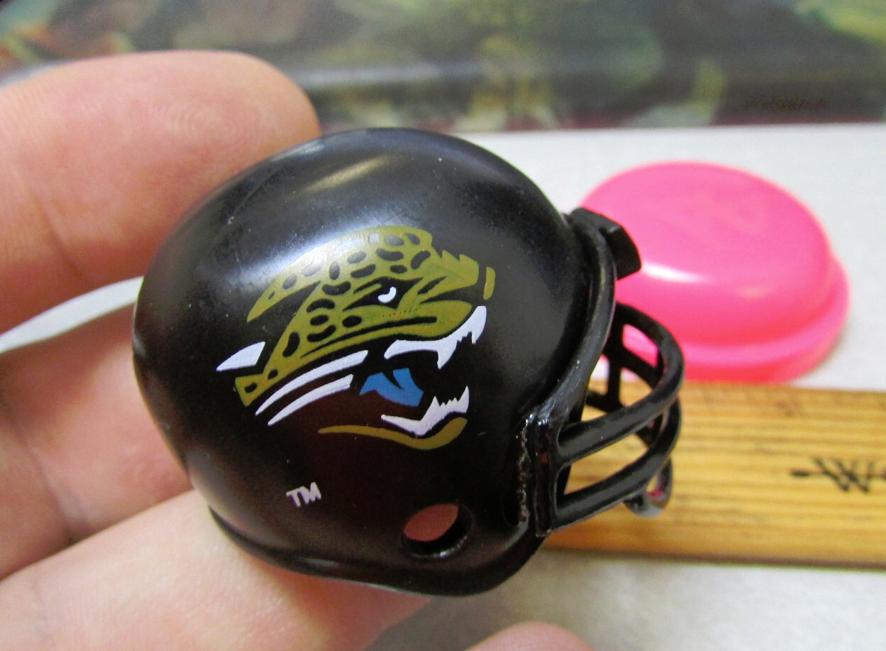 vintage vending machine toy, NFL Football Team plastic helmet, Jaguars ...