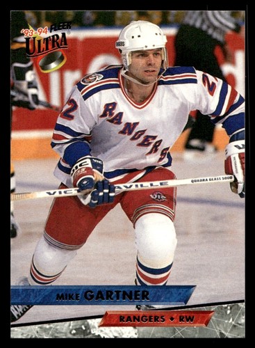 1993 Ultra Mike Gartner #25 New York Rangers | eBay
