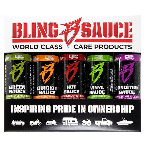 Bling Sauce Bs_5 Pack 2Oz Bottle Promo Kit | eBay