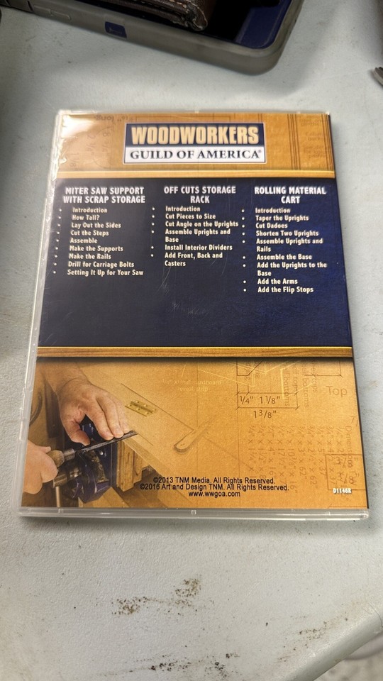 Woodworkers Guild Projects LOT OF 11 DVDs WOODWORKING, Wood, CARPENTRY ...