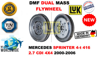 FOR MERCEDES SPRINTER 4-t 416 2.7 CDI 4X4 2000-2006 NEW DUAL MASS DMF ...