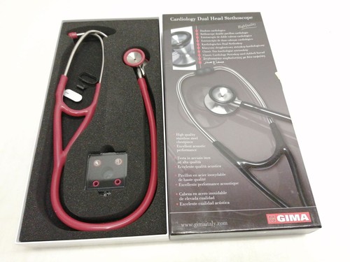 Gima - stéthoscope classique de cardiologie avec tête en acier ...