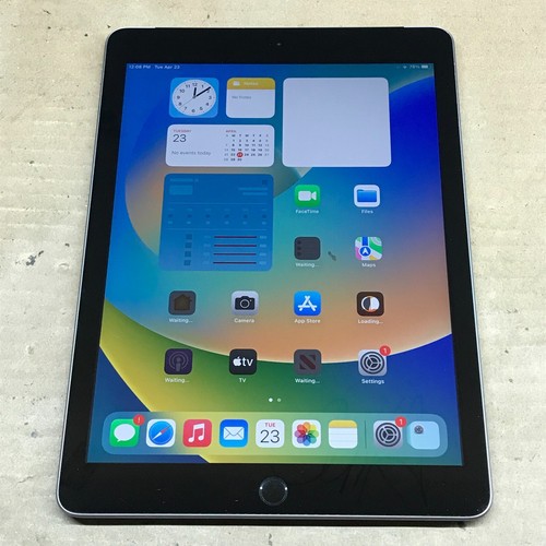 Apple iPad 5th Gen Silver 128GB 9.7" A1823 WiFi + Cellular Unlocked | eBay