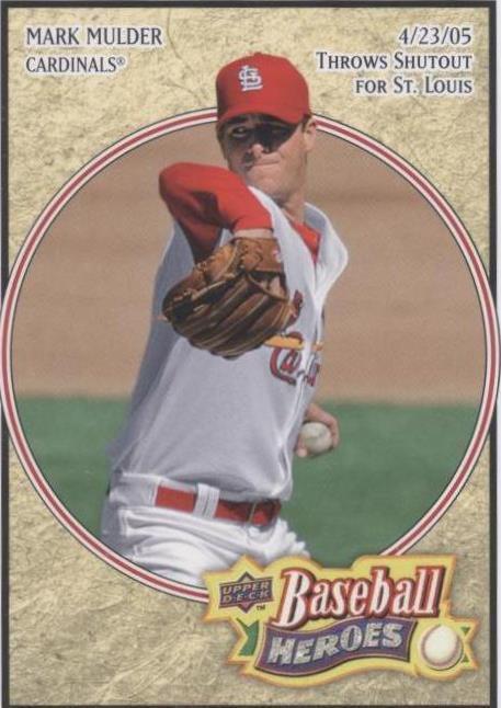 2008 Upper Deck Baseball Heroes - Mark Mulder #160 for sale online | eBay