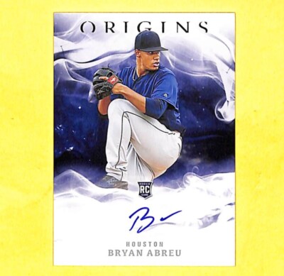 2020 Panini Origins Bryan Abreu Auto Autograph Rookie Card Astros | eBay