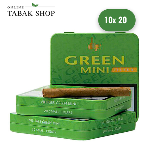 10 x 20er Villiger Green Mini Filter Zigarillos / Cigarillos | eBay.de