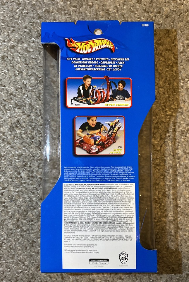 Hot Wheels Hyper Striker Gift Pack (5 Cars) 2002 | eBay