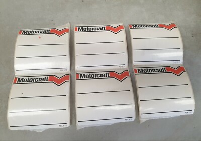 Original FORD MOTORCRAFT DEALER STICKERS x 6 | eBay
