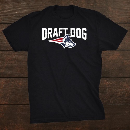 HOT SALE! New England Patriots Draft Dog Retro Vintage T-Shirt, S-5XL ...