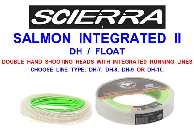 SCIERRA SALMON INTEGRATED II DH FLOATING FLY LINE FOR TROUT FLY ROD ...