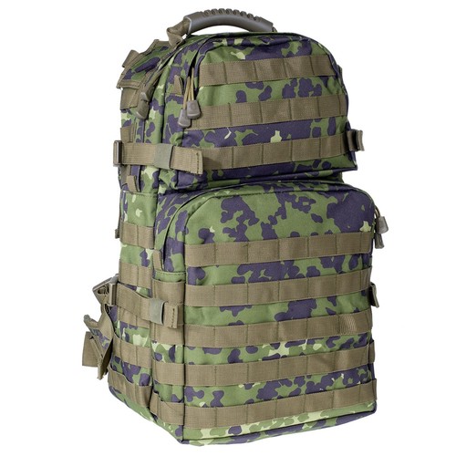 A.Blochl U.S. Assault backpack large molle type Danish M84 camo ...