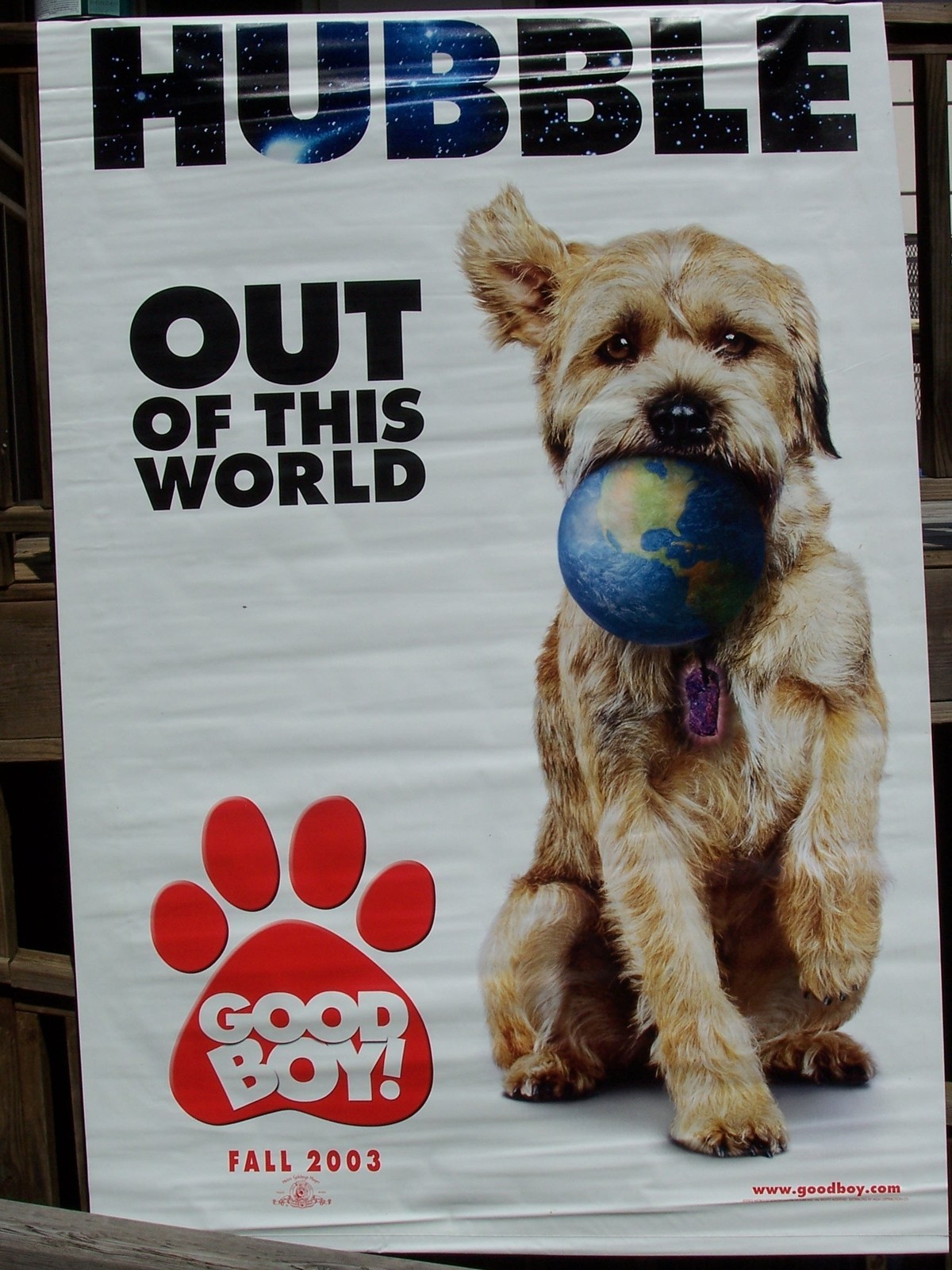 GOOD BOY - Matthew Broderick - Original Movie Banner - 2000 DS C9 - 4.5 ...