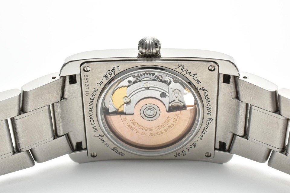 [N MINT+] FREDERIQUE CONSTANT Classic Carre FC-303/310/315X4C34/6 AT ...