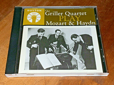 Mozart & Haydn String Quartets GRILLER QUARTET DUTTON CD CDBP 9702 MINT ...