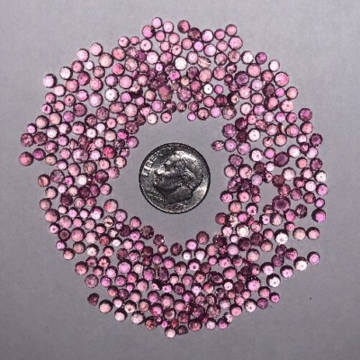 RUBY - NATURAL FACETED ROUND PINK - LOOSE GEMS ~ 2-4mm - 1Stone/$7.99 ...