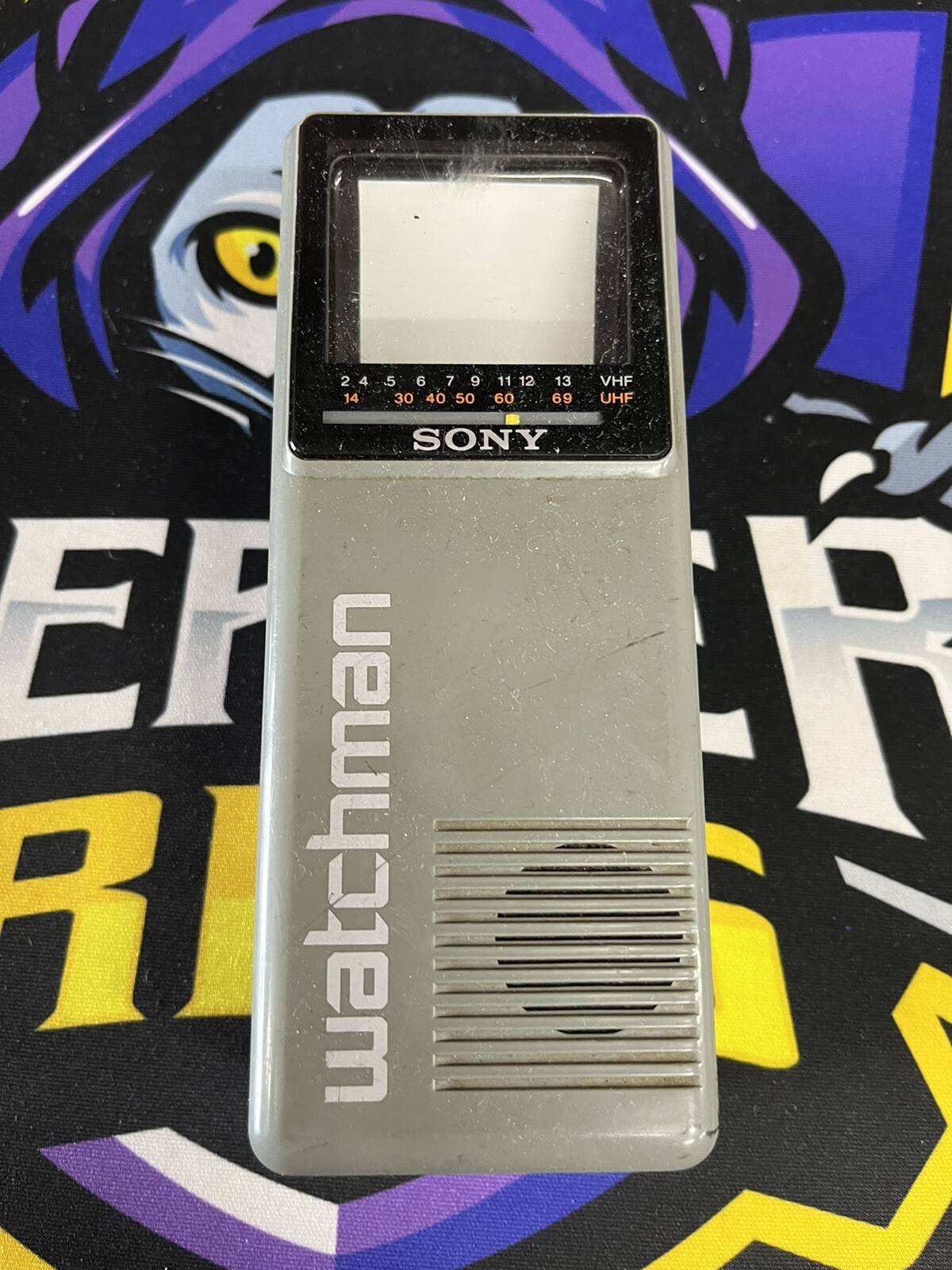 Sony Watchman #FD-10A Handheld B&W TV/Radio - Tested | eBay