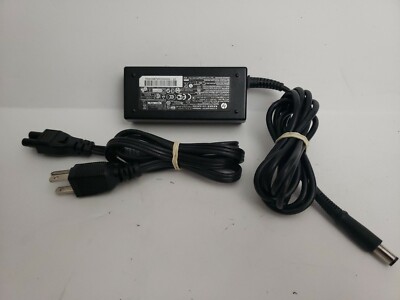 HP Genuine AC Adapter Charger 19.5V 3.33A PPP009A Complete Laptop Power ...
