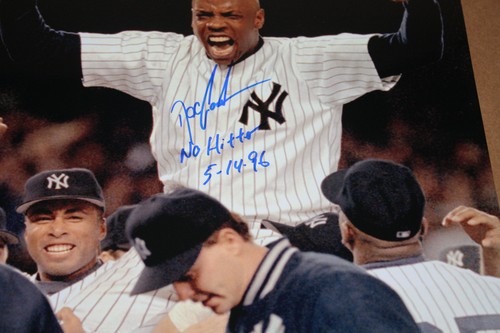 NY YANKEES DWIGHT DOC GOODEN SIGNED 11X14 PHOTO NO HITTER 5-14-96 | eBay