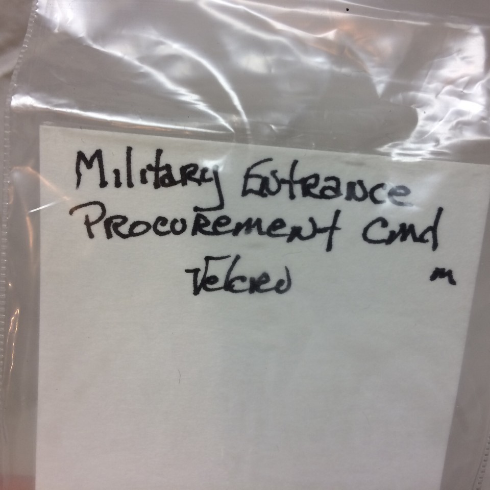 Military Patch Badge Army Mil Entrance Procurement Command ACU Variant ...