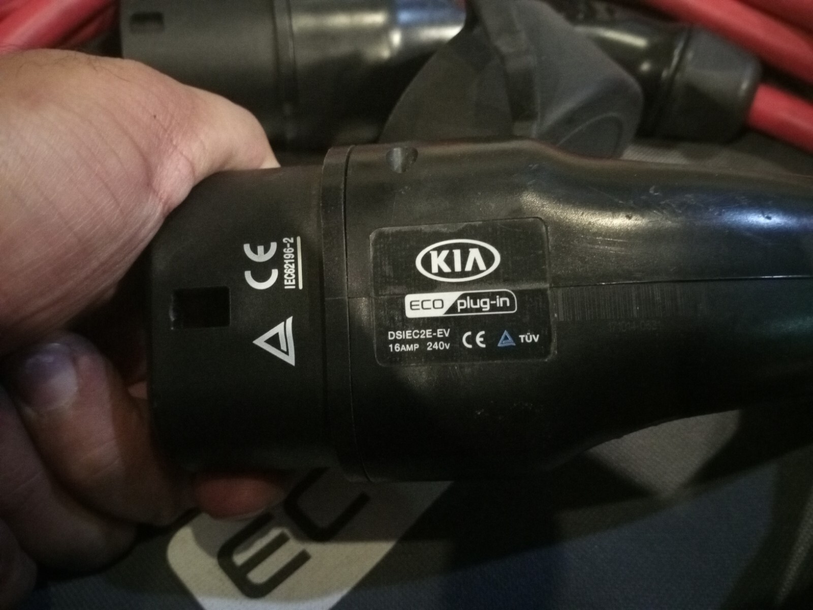 Genuine Kia Electric Charging Cable 5 metres only low used with carry ...