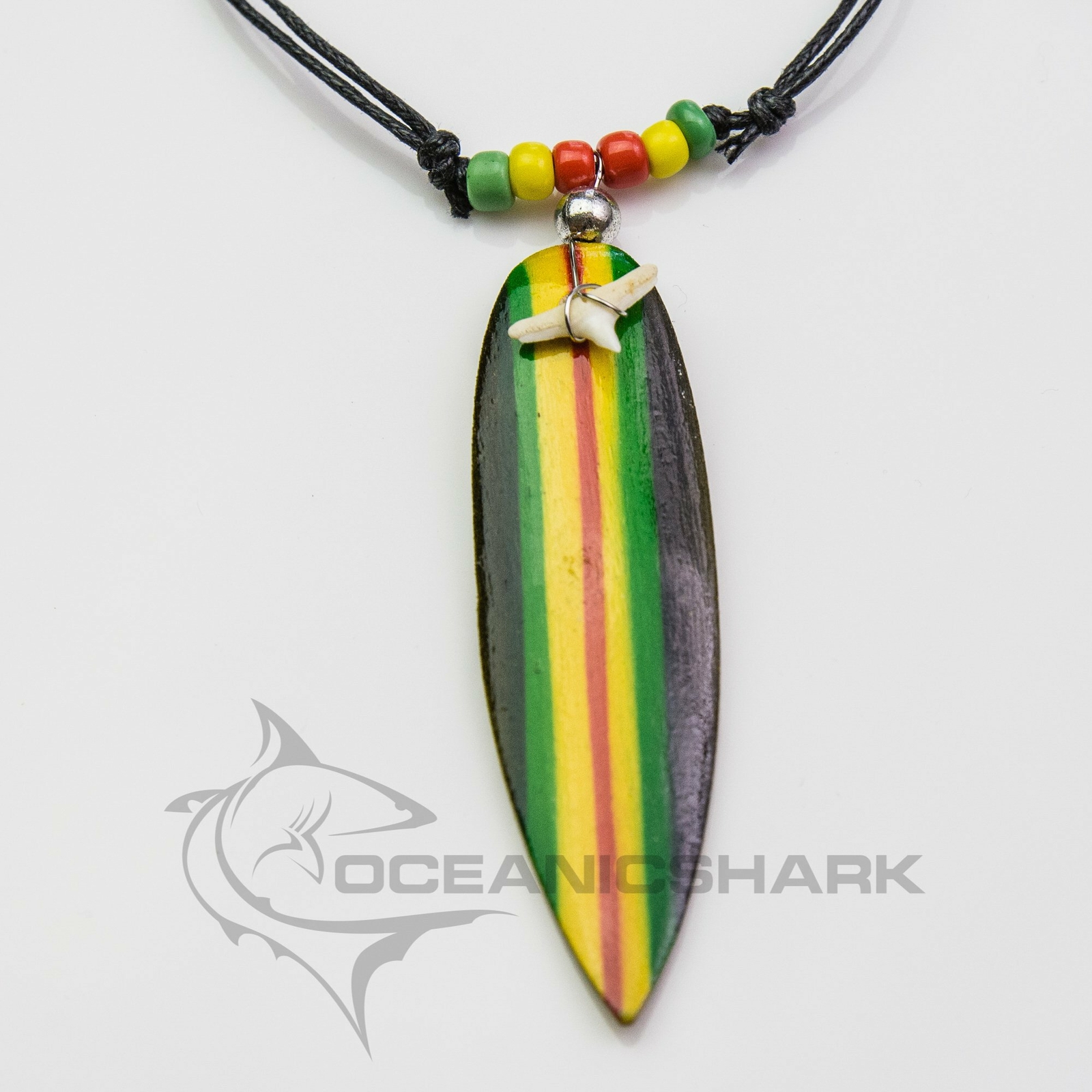 Sharks tooth surf board cricket bat rasta pin stripes c159 | eBay