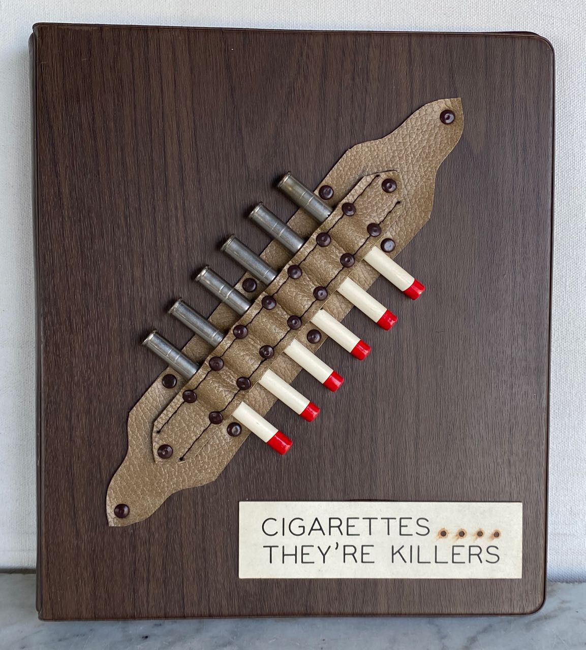 Vintage CIGARETTES THEY’RE KILLERS Binder B’nai B’rith Anti Smoking ...
