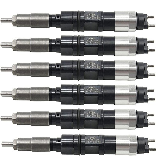 6X Fuel Injector RE524369 for DENSO John Deere 6081T Tractor Diesel ...