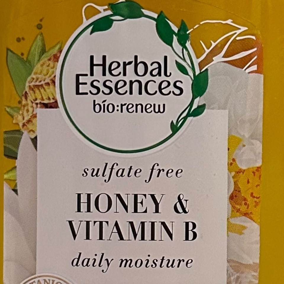 Herbal Essences Bio:Renew Sulfate Free Honey & Vitamin B Shampoo ...