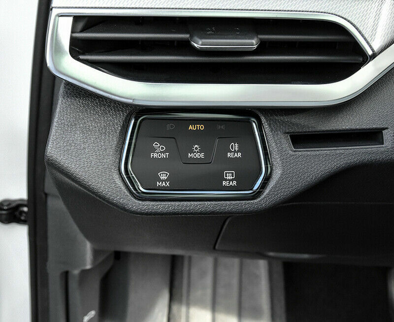 Fit For VW ID.4 ID4 2021-2022 Black Titanium Headlight Switch Control ...