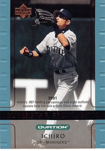 2002 Upper Deck Ovation Ichiro Suzuki #93 NM/MT SEATTLE MARINERS | eBay