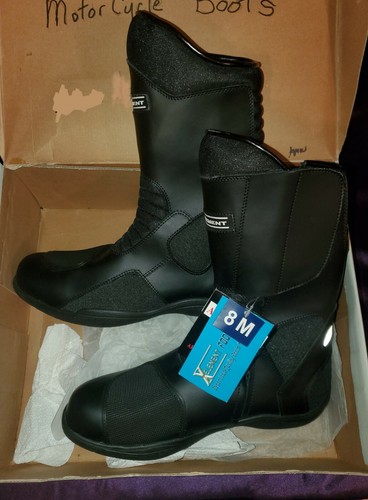 XELEMENT ARMORTEX WITH KEVLAR MOTORCYCLE RACING BOOTS MENS SIZE 8 M | eBay