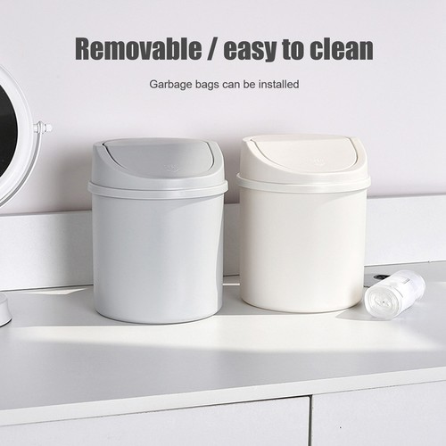 Table Trash Reusable Wide Application Mini Plastic Desktop Dustbin Pp ...
