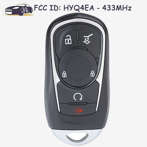 Smart Remote Key Fob 13521090 HYQ4EA for 2018 2019 2020 2021 Buick ...