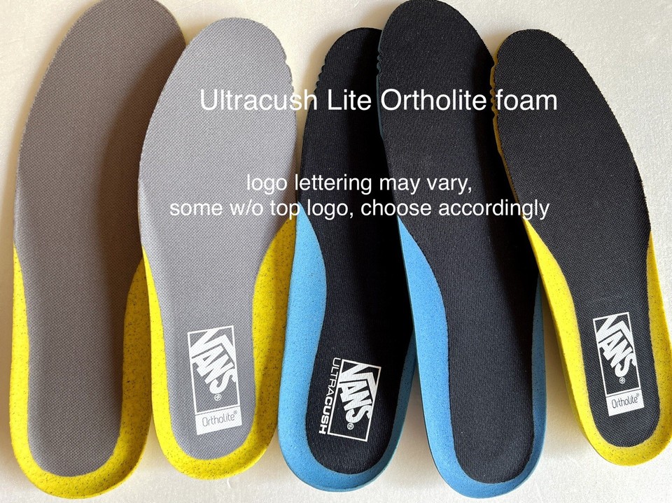 Vans PRO ULTRA POP VR3 Cush Insoles Arch Support Skateboard Inserts Ms ...