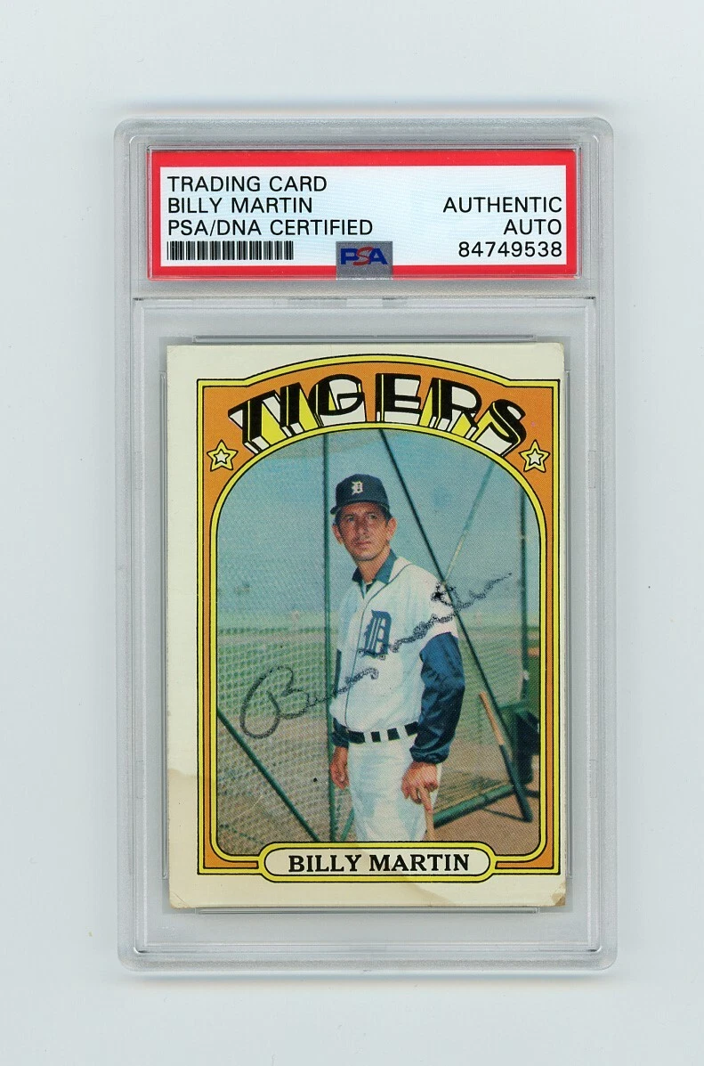 1972 Topps Billy Martin 33