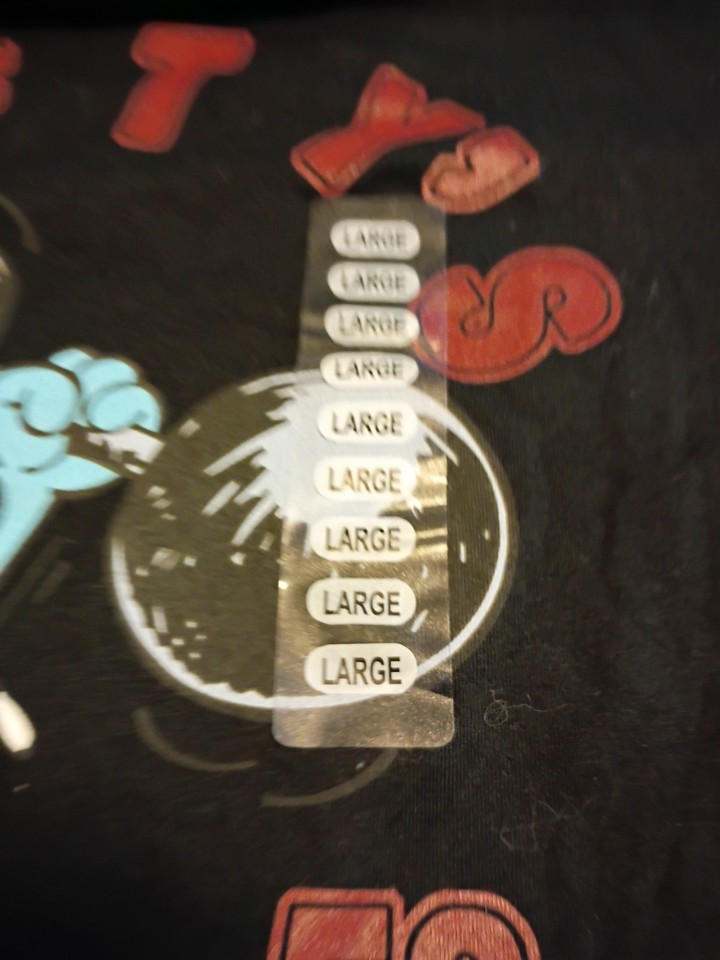Men's Papa Smurf Hefty's Gym 1958 Graphic T-Shirt Black L New | eBay