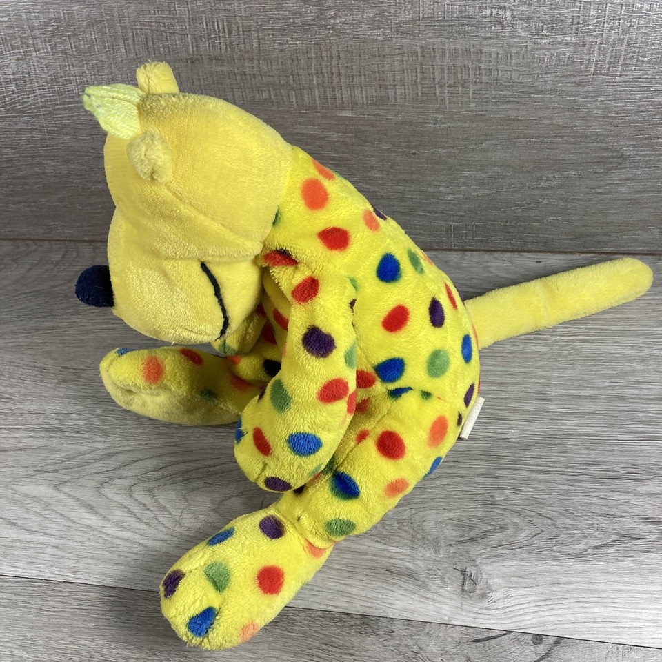 Dr.Seuss Put Me in the Zoo Plush Yellow with Polka Dots Lovey 2014 ...