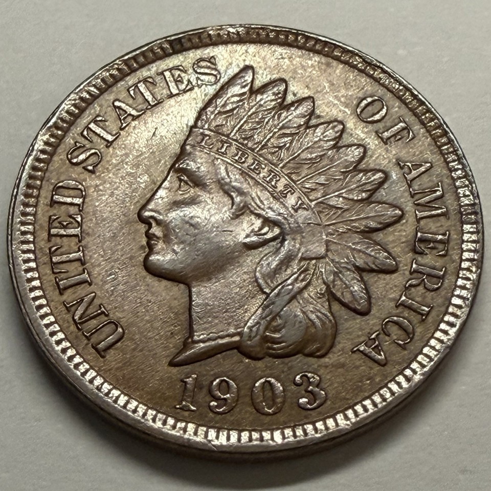 US 1903 Indian Head Penny - 1 Cent Bronze Coin | eBay