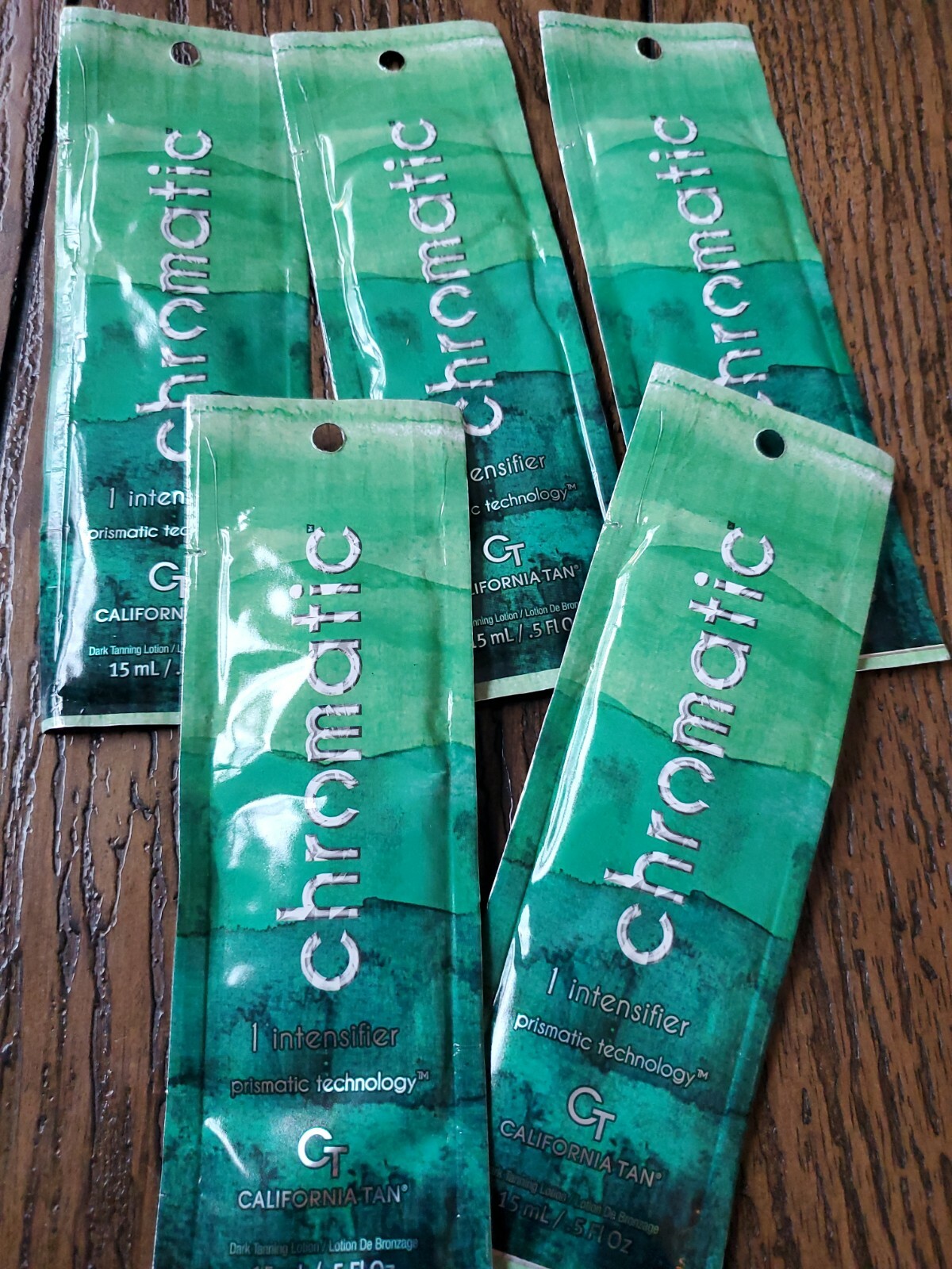 Chromomatic Intensifier. California tan. Dark tanning lotion. FIVE .5 ...