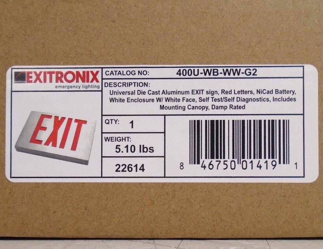 Exitronix Lighting 400u | Shelly Lighting