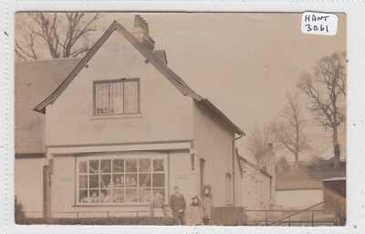 NETHER WALLOP postmark Hampshire Village Store Turog Bread Sign/people ...