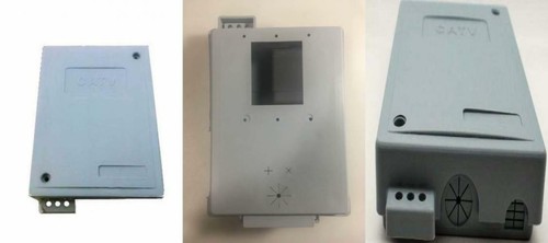 7"x5"x1.5" OUTDOOR CABLETEK ENCLOSURE PLASTIC GRAY CASE UTILITY CABLE ...