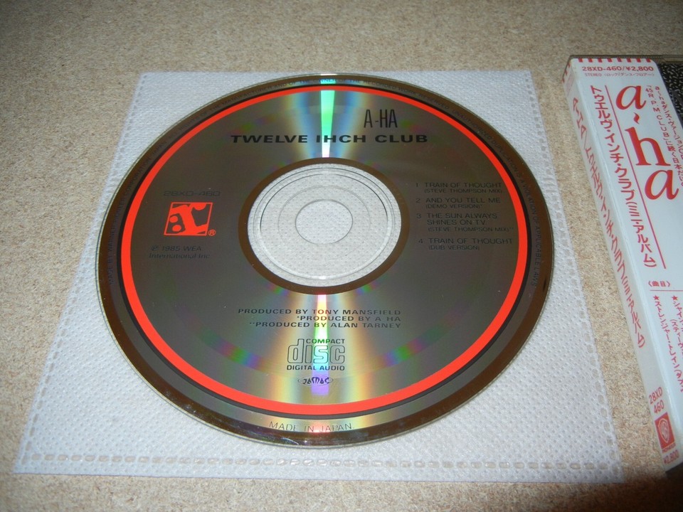 a-ha "Twelve Inch Club" JAPAN ONLY CD w/Sticker-OBI 28XD-460 | eBay UK