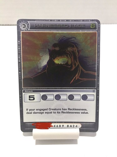 Chaotic Harnessed Rage #47/100 MP Silent Sands Foil Attack | eBay UK