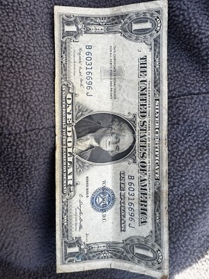 billete de 1 dolar sello azul 1935 G | eBay