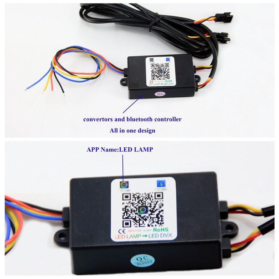 RGBW Multicolor LED DRL Board APP Bluetooth Control For Chrysler 300C ...